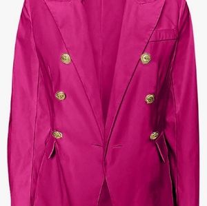 5665 | Jackets & Coats | Raspberry Pink Blazer | Poshmark